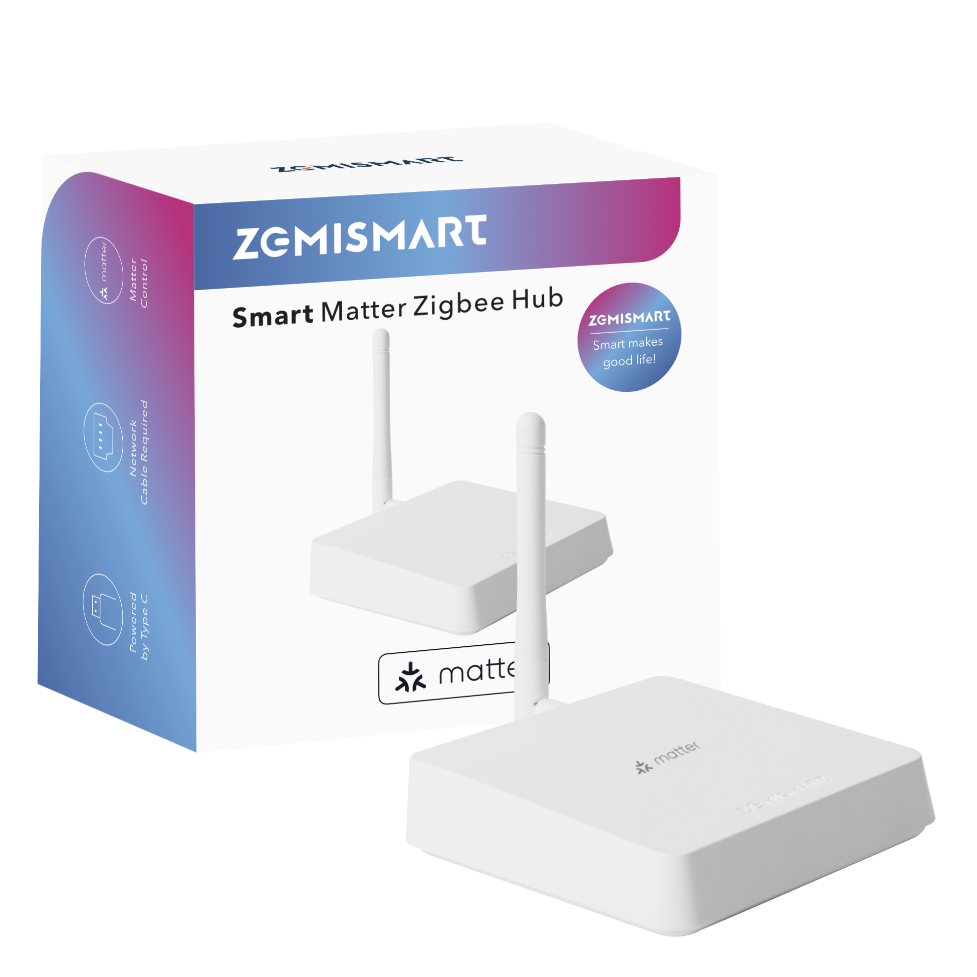 Hub M6 Zigbee 3.0 Matter – DOMÓTIZ CHILE